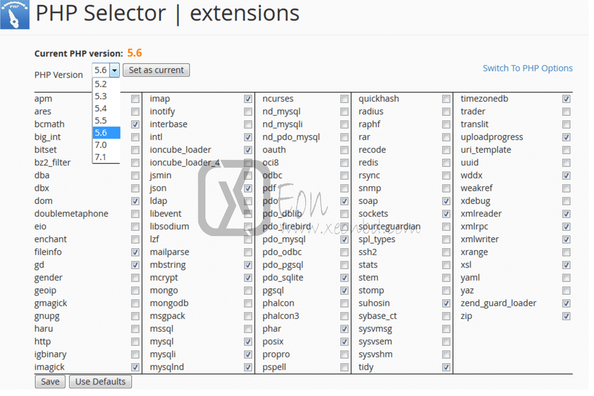 How to Change your PHP Version in cPanel | XeonBD
