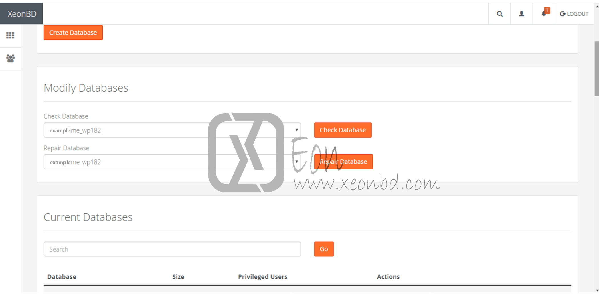 Check A Mysql Database For Errors In Cpanel