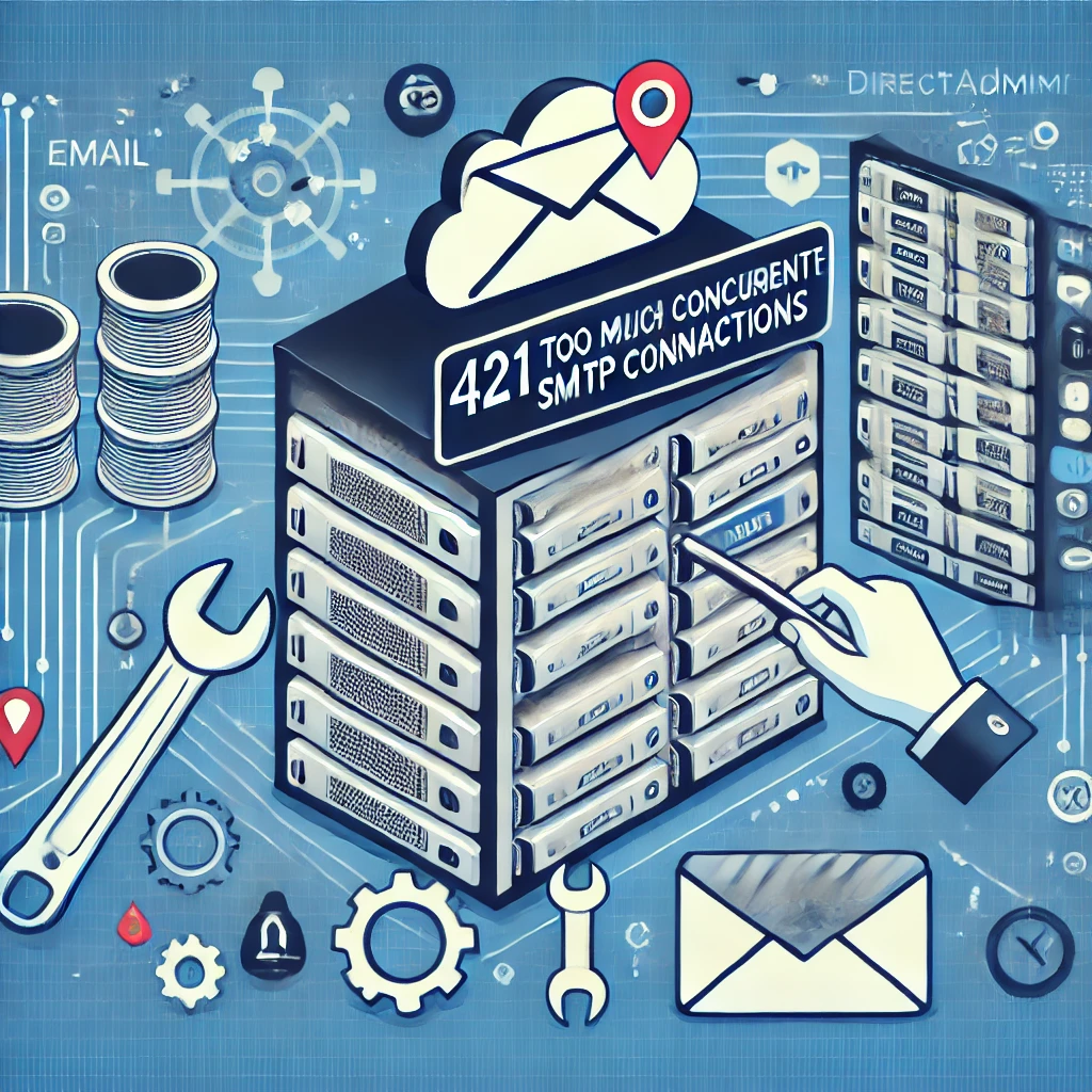 Fix Error 421 Too Many Concurrent Smtp Connections On Hosting