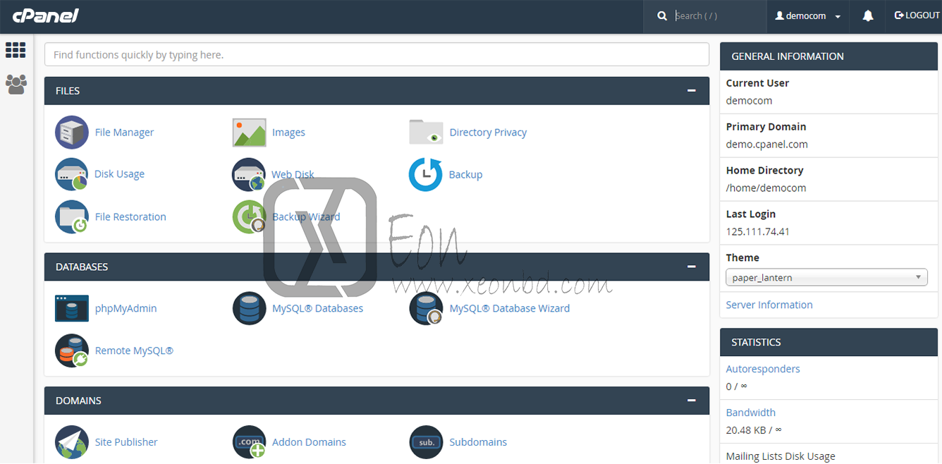 How to Access the cPanel File Manager | XeonBD